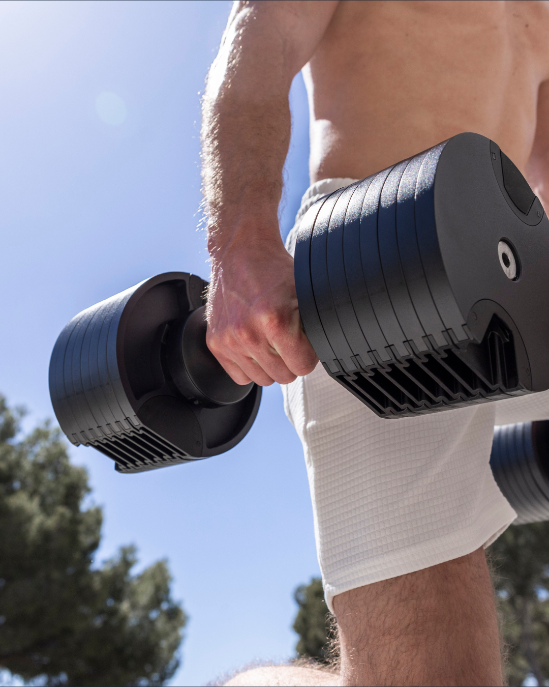 NÜOBELL S 5100 Black – Adjustable Dumbbells (Pair) | US Store