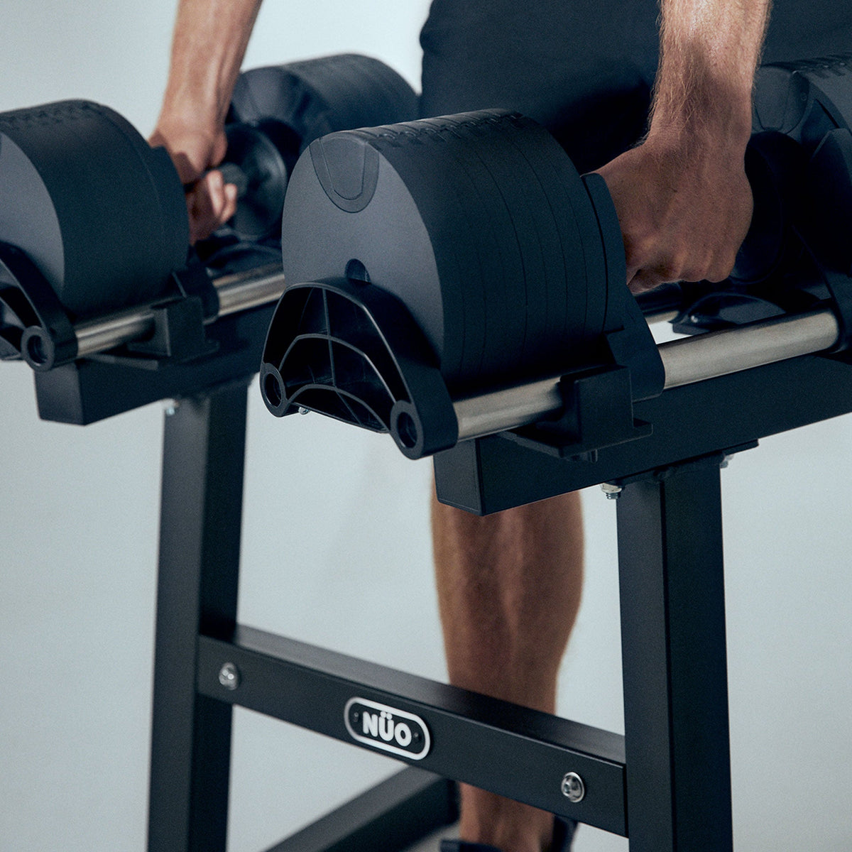 NÜOBELL Adjustable Dumbbells for Home Gym – Compact & Free US Shipping