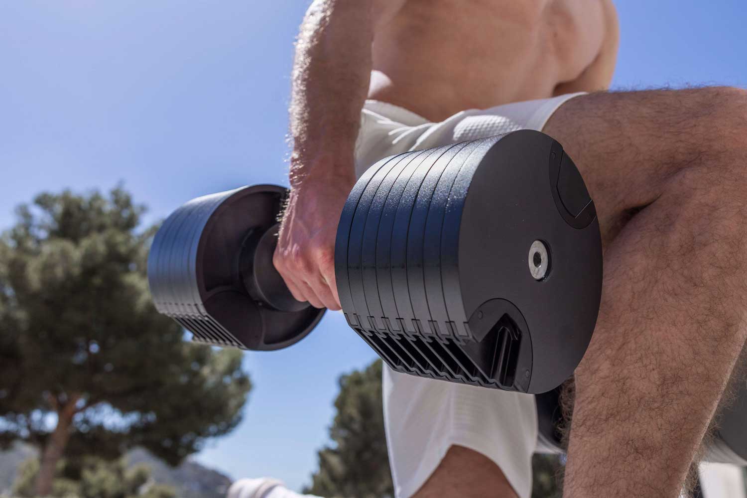 NÜOBELL Adjustable Dumbbells for Home Gym – Compact & Free US Shipping